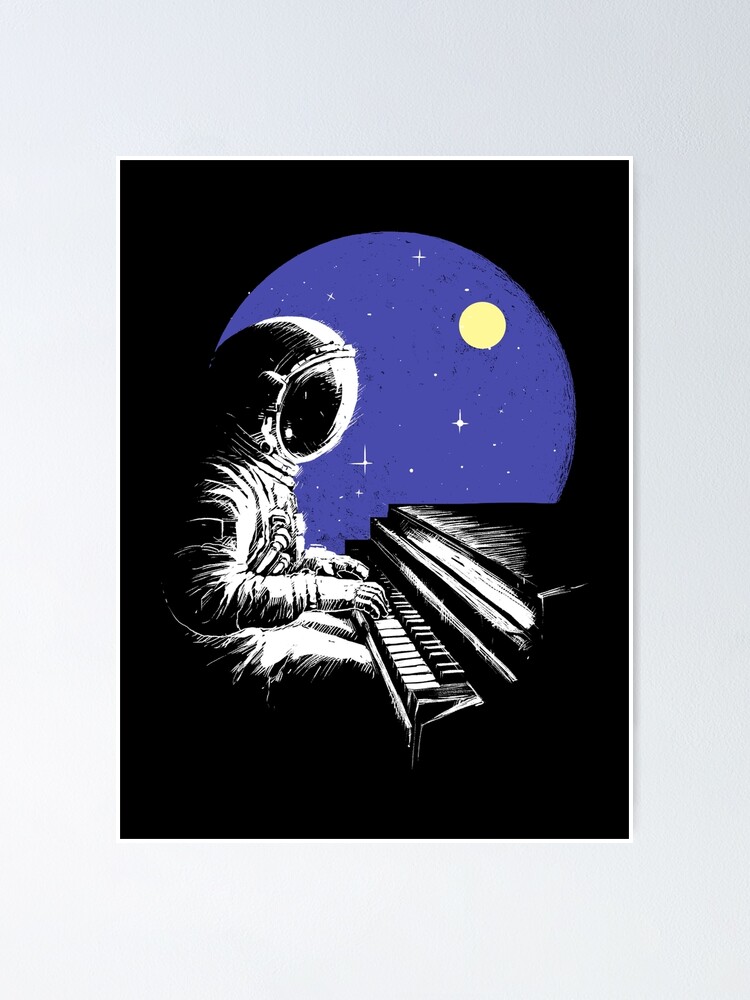 "Space Music" Poster for Sale by carbine | Redbubble