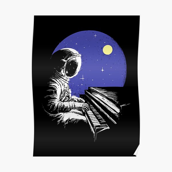 "Space Music" Poster for Sale by carbine | Redbubble
