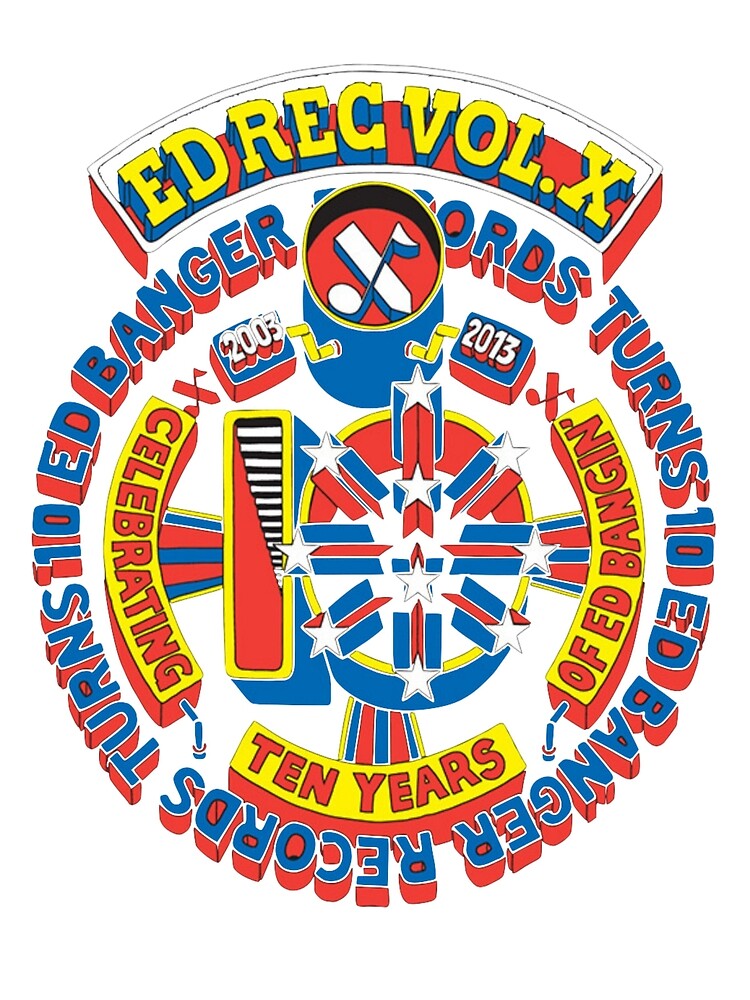 "Ed Banger Records - Ed Rec Vol. X" Framed Art Print by Mrlagare456 ...