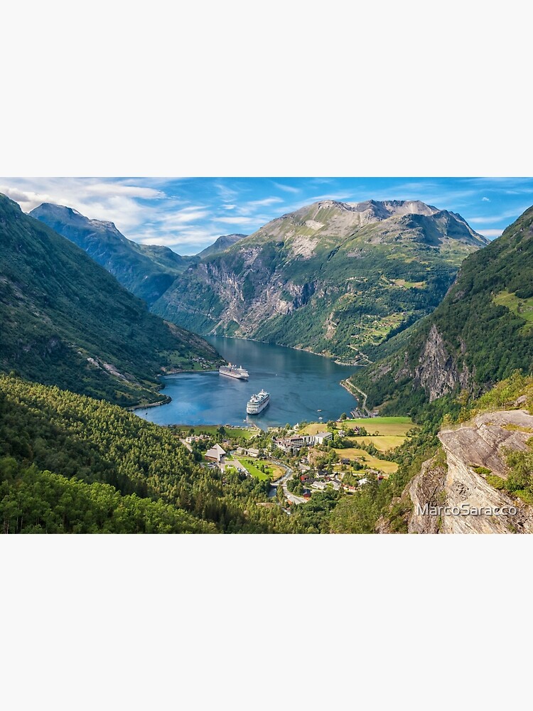 "Norway, Geiranger fjord" Art Print by MarcoSaracco | Redbubble