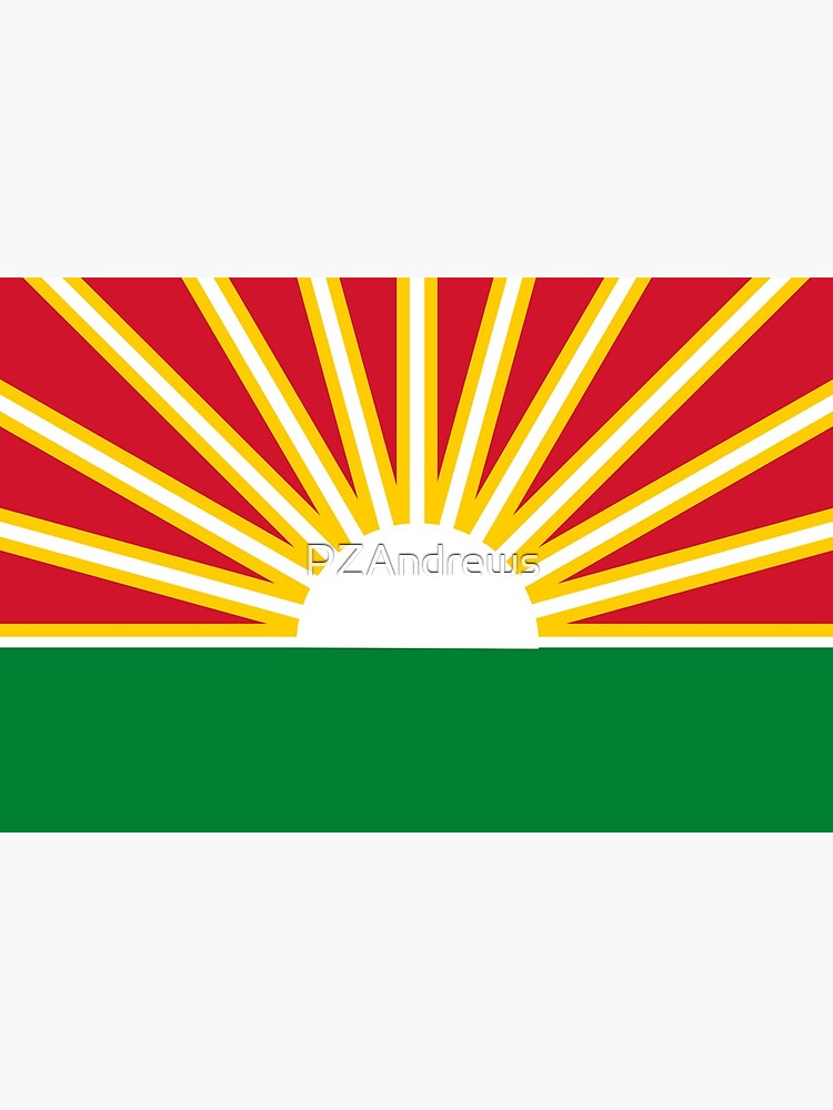 Lámina fotográfica «Bandera del Estado de Lara, Venezuela.» de ...