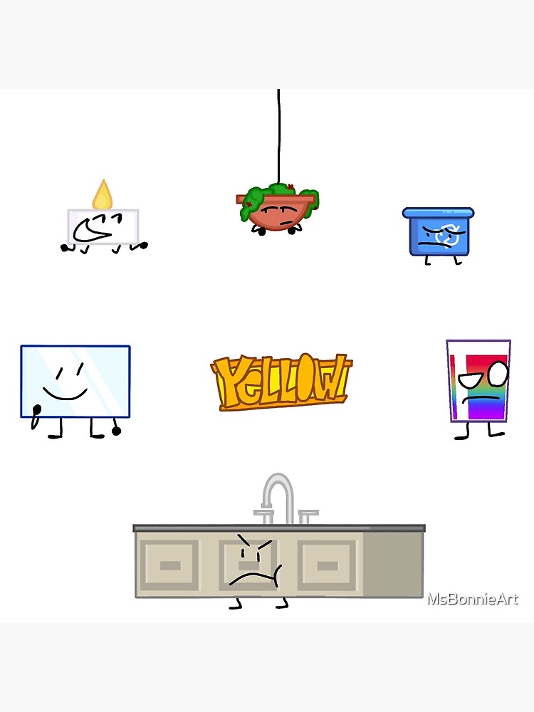 "Object Kerfuffle Team Yellow" Poster for Sale by MsBonnie | Redbubble