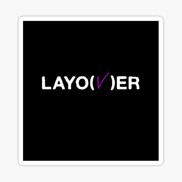 "BTS Taehyung 'Layover' - Album Cover 1" Sticker for Sale by Niyuha ...