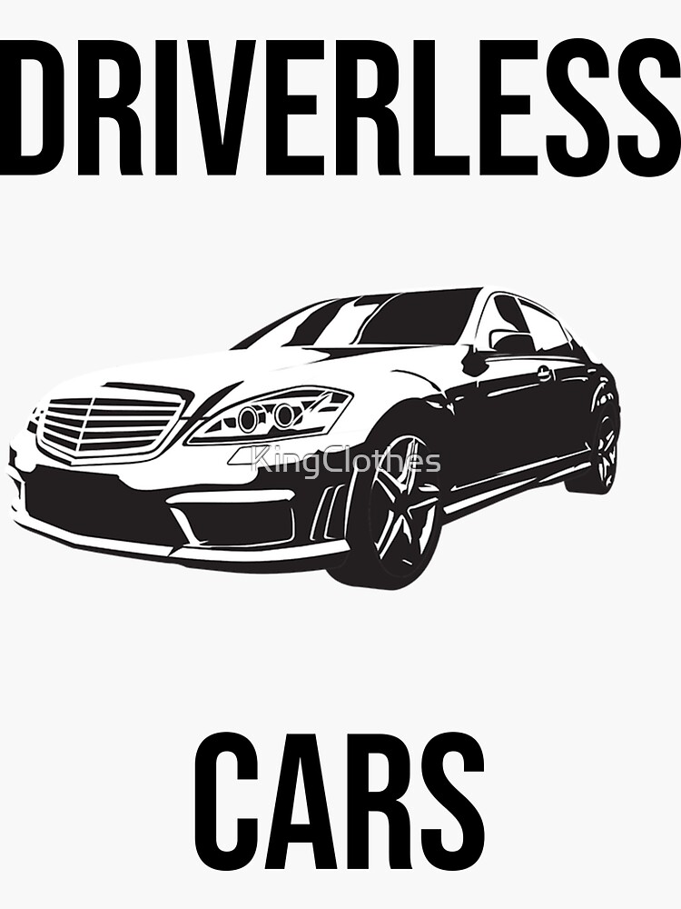 "Driverless Cars | Autonomous vehicles self driving car" Sticker by ...
