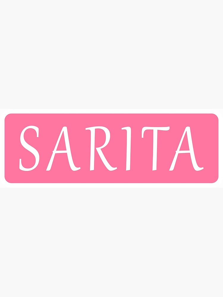 Saritha Name Logo