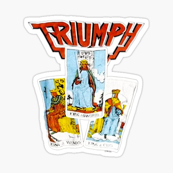 "Triumph Band" Sticker for Sale by SharonNichol | Redbubble