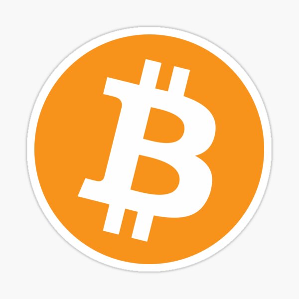 "Bitcoin Crypto - Bitcoin Btc Cryptocurrency" Sticker for Sale by ...