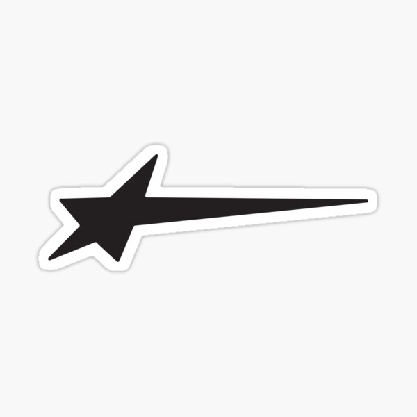 "y2k stretched star sticker" Sticker for Sale by art-by-nashe | Redbubble