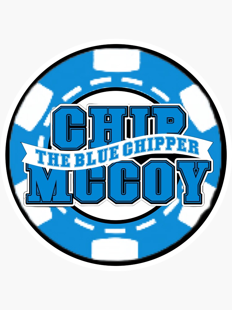 "Chip McCoy logo" Sticker for Sale by adsispunisher | Redbubble