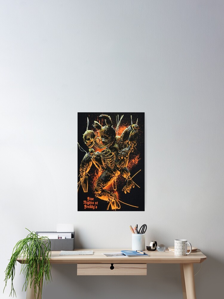"Springtrap five nights at Freddy's" Poster for Sale by BloodyNerdd ...