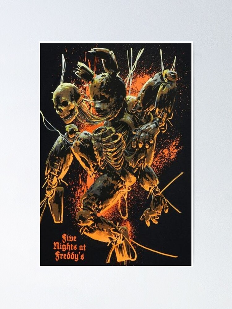 "Springtrap five nights at Freddy's" Poster for Sale by BloodyNerdd ...
