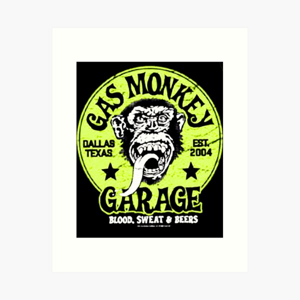 Gas Monkey Garage Art The Clocks Ticking & The Pressures On For