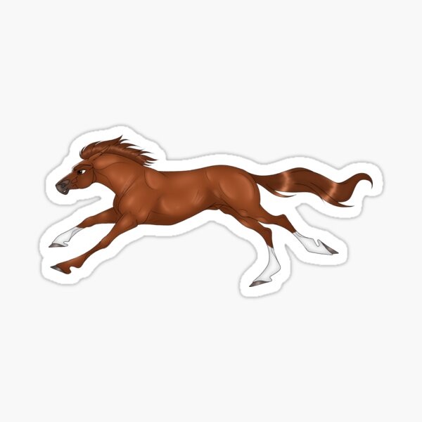 "Big Red" Sticker for Sale by SkyePaarZuke | Redbubble