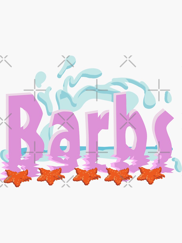 "Barbs five stars" Sticker by vibeno1 | Redbubble