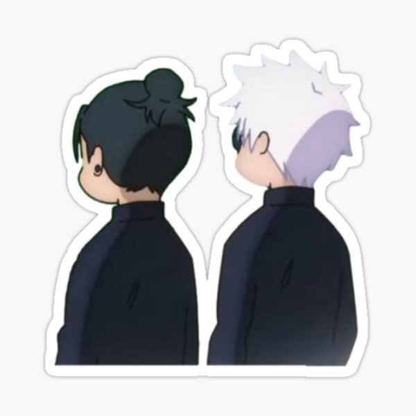 "Gojo and Geto Cute satosugu" Sticker for Sale by Desing Cafe | Redbubble