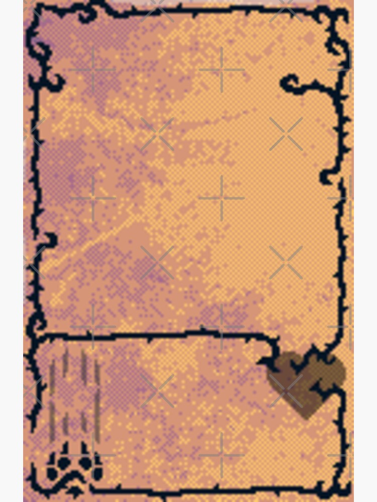 "Blank Inscryption Card Pixel Art" Sticker for Sale by floufybillo ...