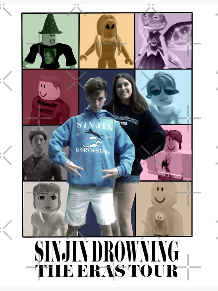 "Sinjin Drowning: The Eras Tour (TikTok’s Revised Version)" Photographic Print for Sale by ...