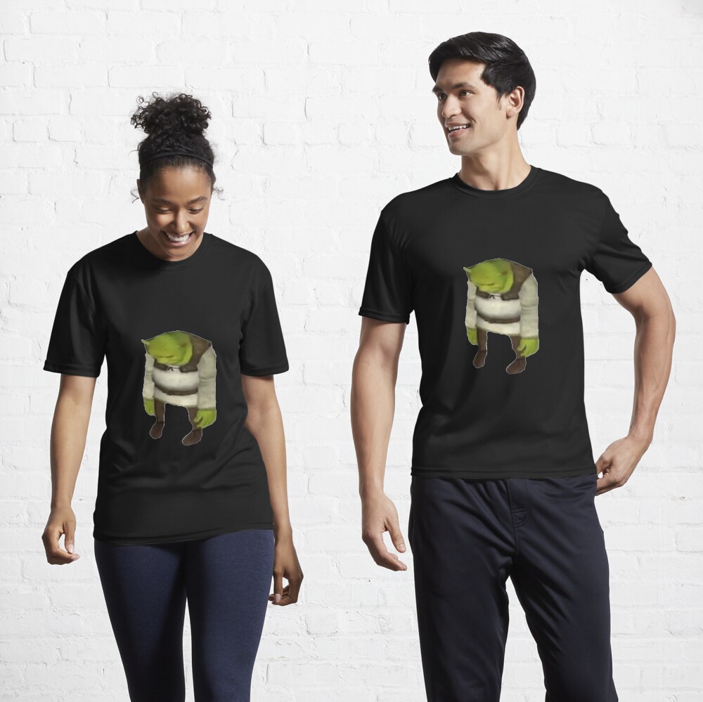 "sad shrek :(" Sticker for Sale by itsbonnyhere | Redbubble