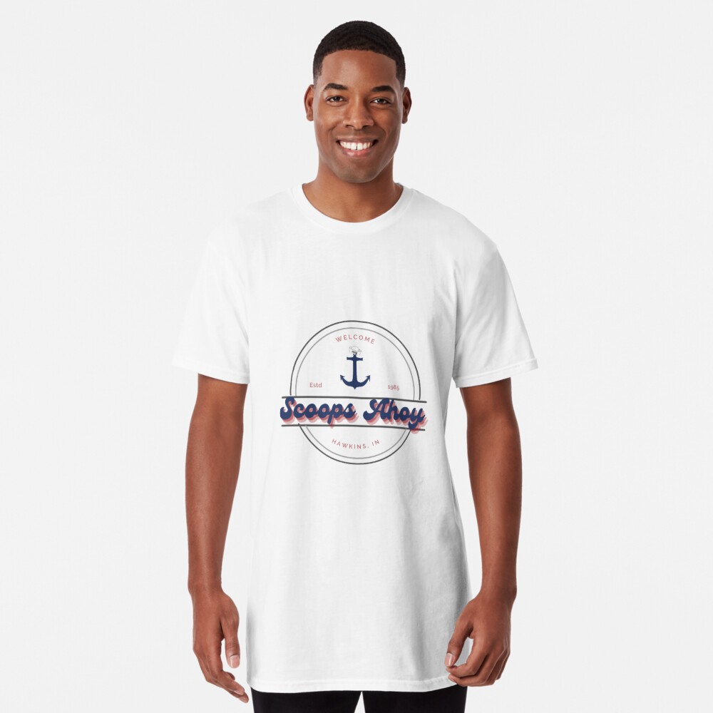 "Scoops Ahoy - Stranger Things" Sticker for Sale by chillpens23 | Redbubble