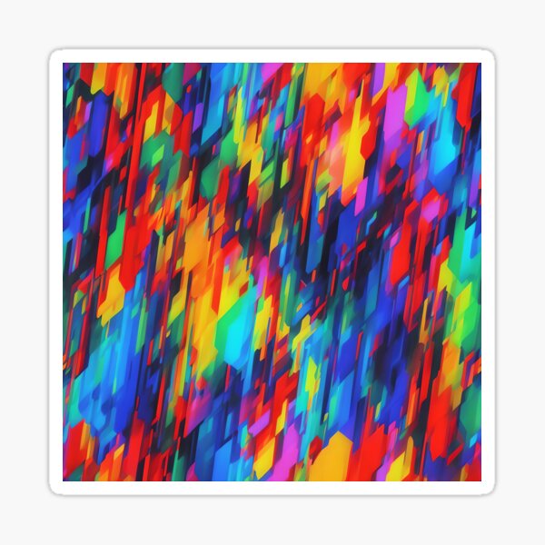 "Abstract 3D Illusions" Sticker for Sale by AbsoluteA | Redbubble