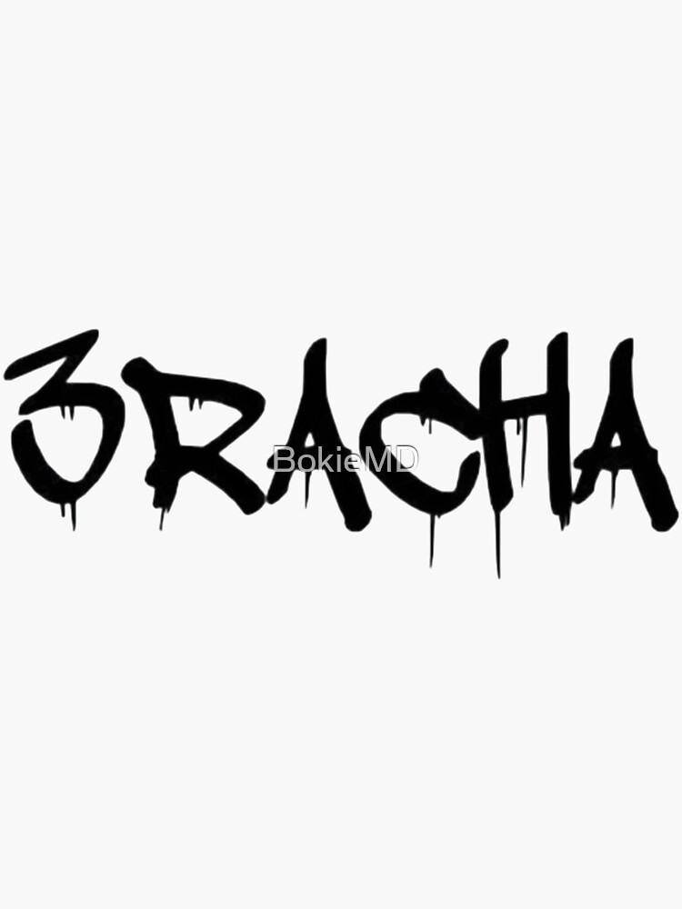 "3RACHA LOGO, STRAY KIDS" Sticker by BokieMD | Redbubble