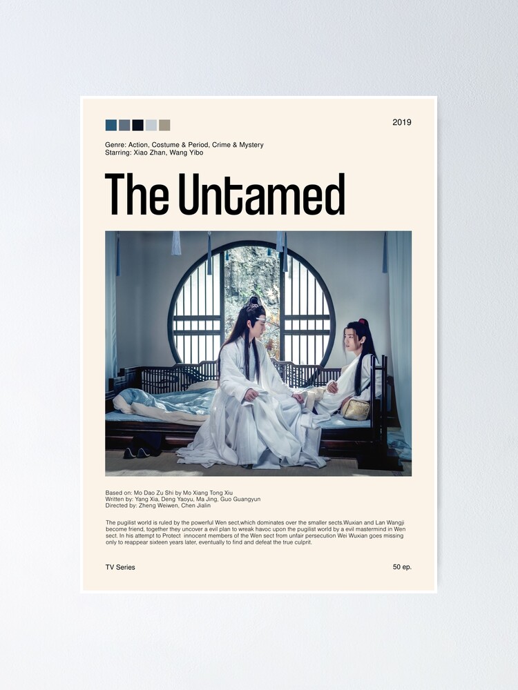 "The Untamed (2019), TV Series" Poster for Sale by PinkandP | Redbubble