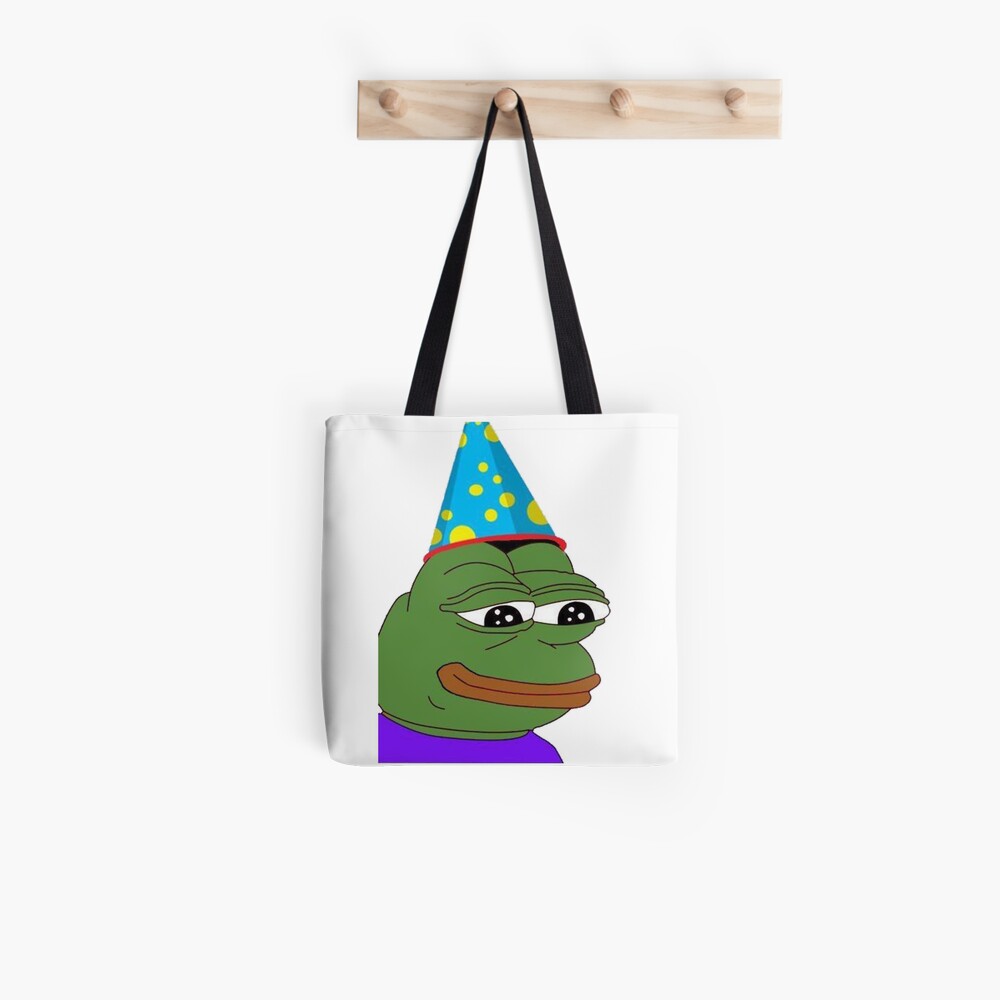 "FeelsBirthdayMan Twitch Emote" Tote Bag by mattysus | Redbubble
