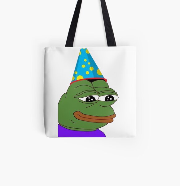 "FeelsBirthdayMan Twitch Emote" Tote Bag by mattysus | Redbubble