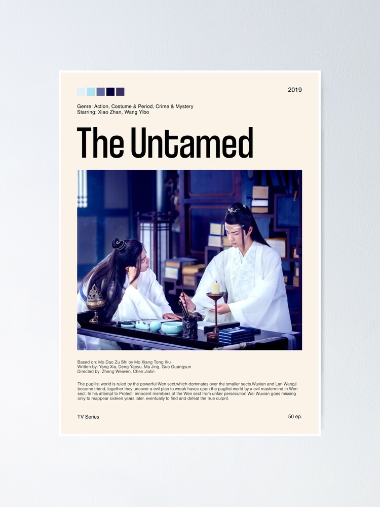 "The Untamed (2019), TV Series" Poster for Sale by PinkandP | Redbubble