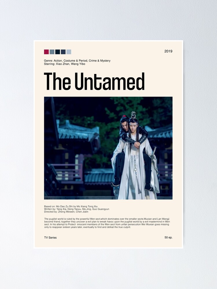 "The Untamed (2019), TV Series" Poster for Sale by PinkandP | Redbubble