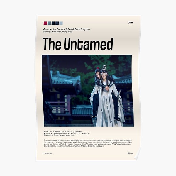 "The Untamed (2019), TV Series" Poster for Sale by PinkandP | Redbubble