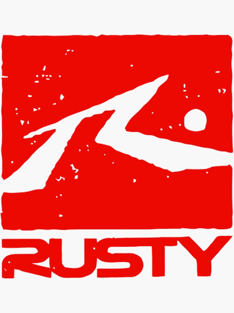 "Too Rusty" Sticker for Sale by PalmaDooley | Redbubble