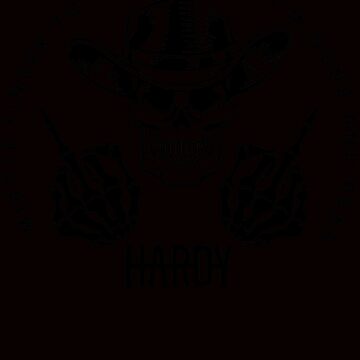 "Hardy Middle Finger To The Sky" Sticker for Sale by HELEANEY | Redbubble