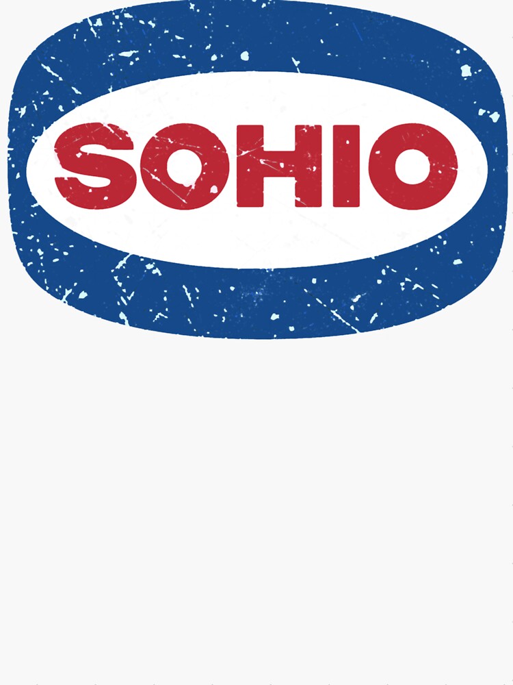 "Sohio Oil Company " Sticker for Sale by OwenRusse | Redbubble