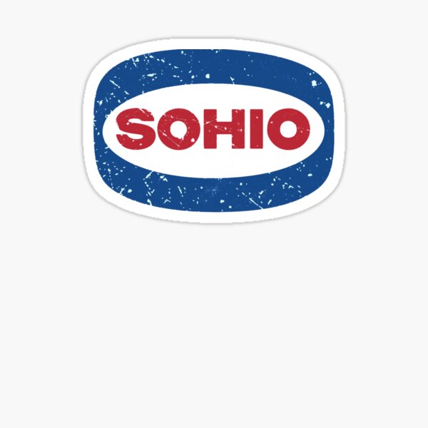 "Sohio Oil Company " Sticker for Sale by OwenRusse | Redbubble