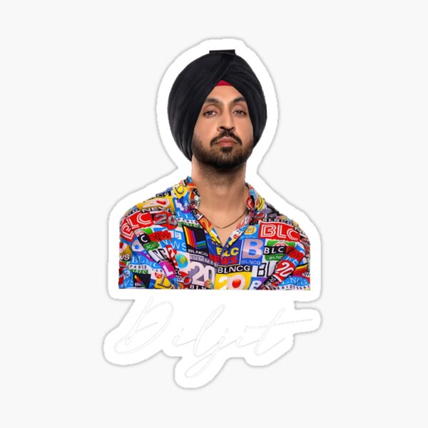 "Diljit dosanjh actor" Sticker for Sale by Nidstrunk | Redbubble