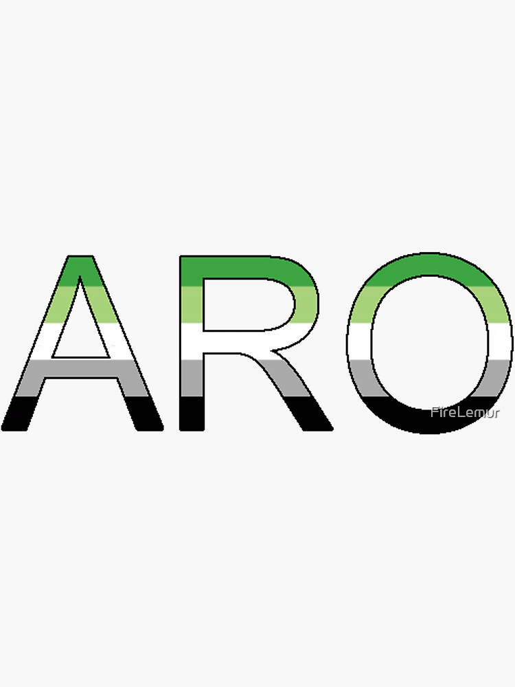 "ARO" Sticker by FireLemur | Redbubble