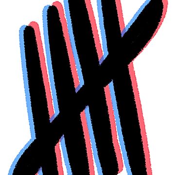 "Tally marks " Sticker for Sale by haywetda | Redbubble
