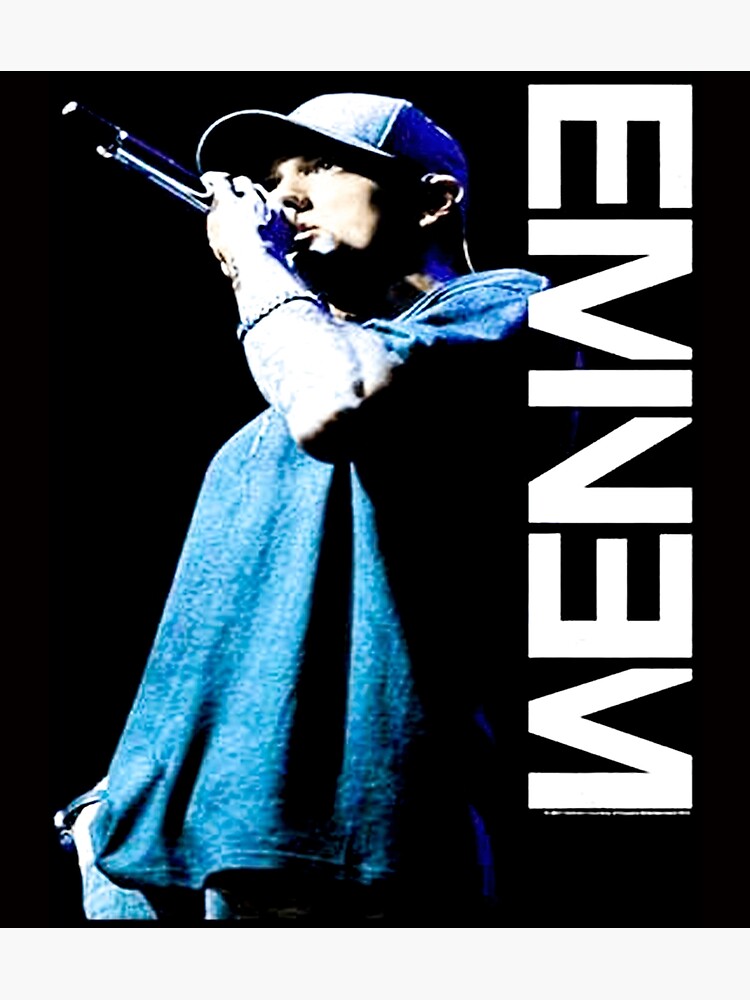 "Eminem Mic" Poster for Sale by ShopFKSK | Redbubble