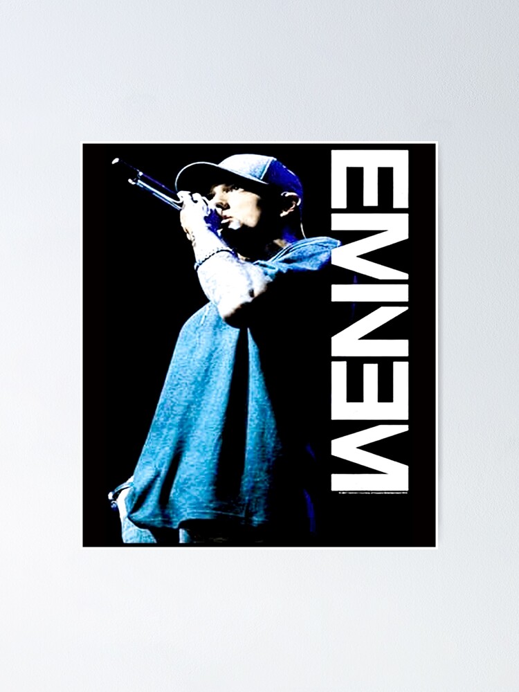"Eminem Mic" Poster for Sale by ShopFKSK | Redbubble