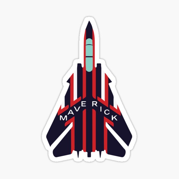 "Maverick" Sticker for Sale by TrendsDk | Redbubble