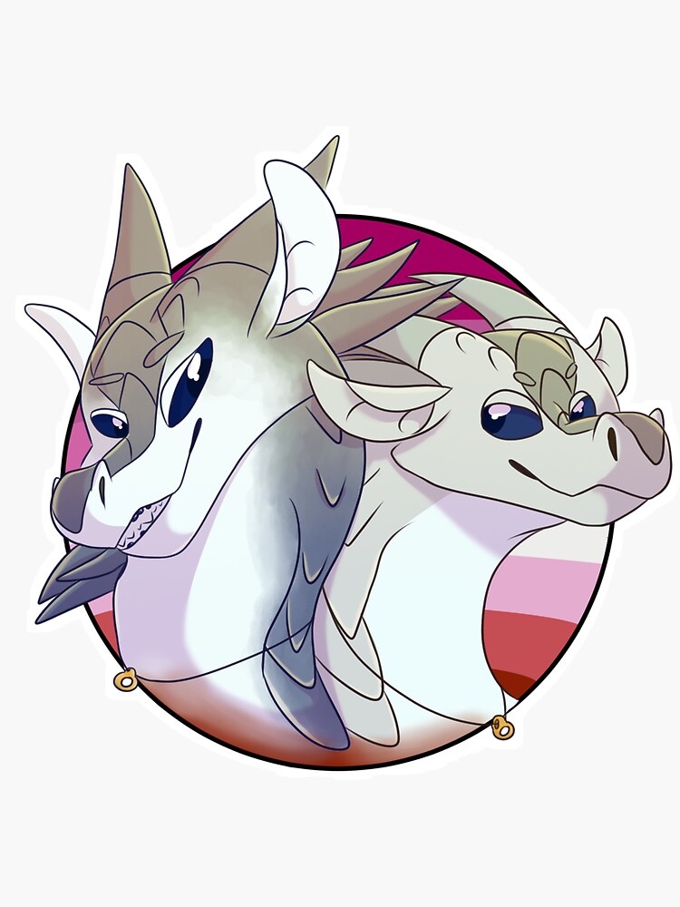 "Kindred Spirits " Sticker for Sale by 88Aurora88 | Redbubble