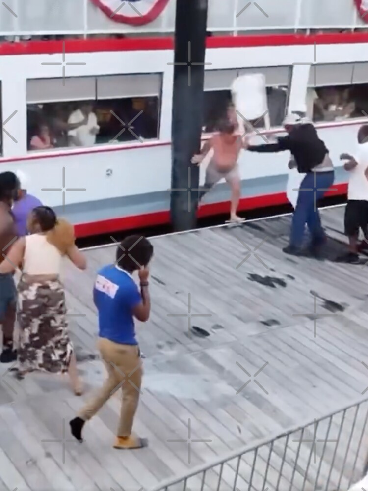 "Montgomery Brawl (The Chair, Alabama Riverfront)" Sticker for Sale by ...