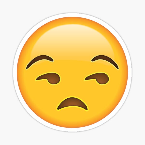 Unamused Face Emoji Gifts & Merchandise | Redbubble