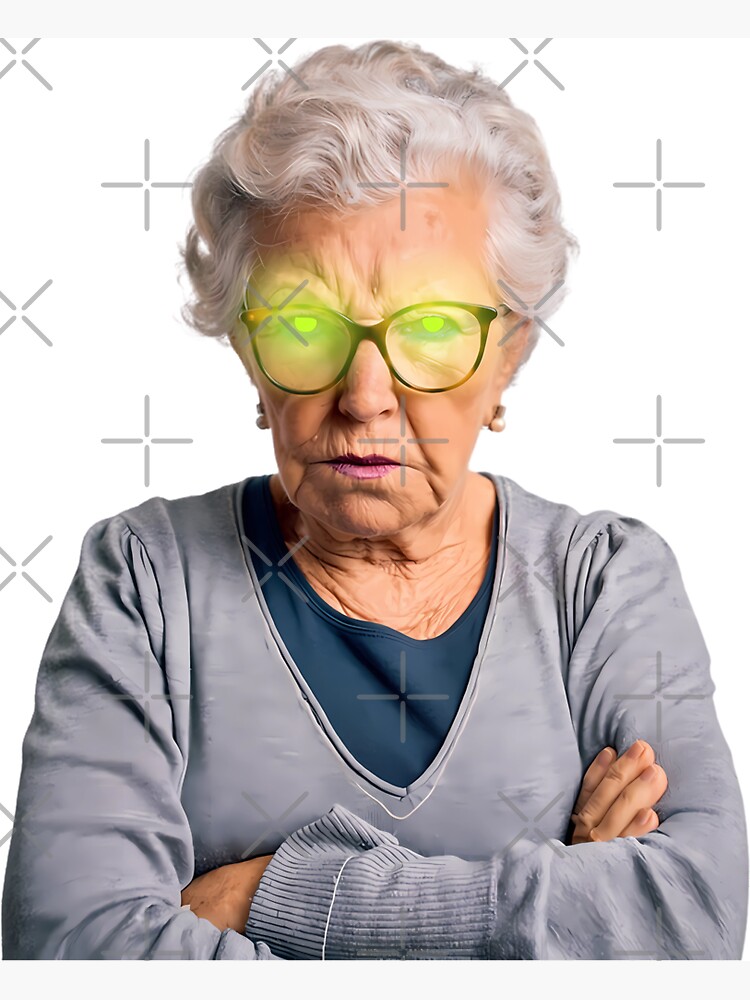 Angry Old Woman Memes