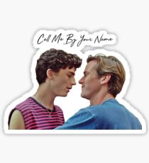 Pegatinas: Call Me By Your Name | Redbubble