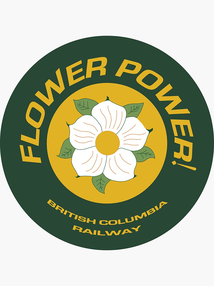 "Flower Power" Sticker for Sale by Rapido11 | Redbubble