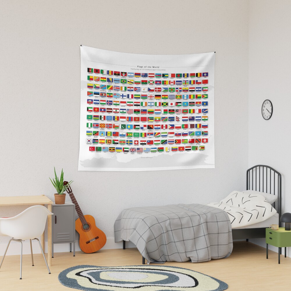 "Many Flags of the World Items" Poster for Sale by BillerArt | Redbubble