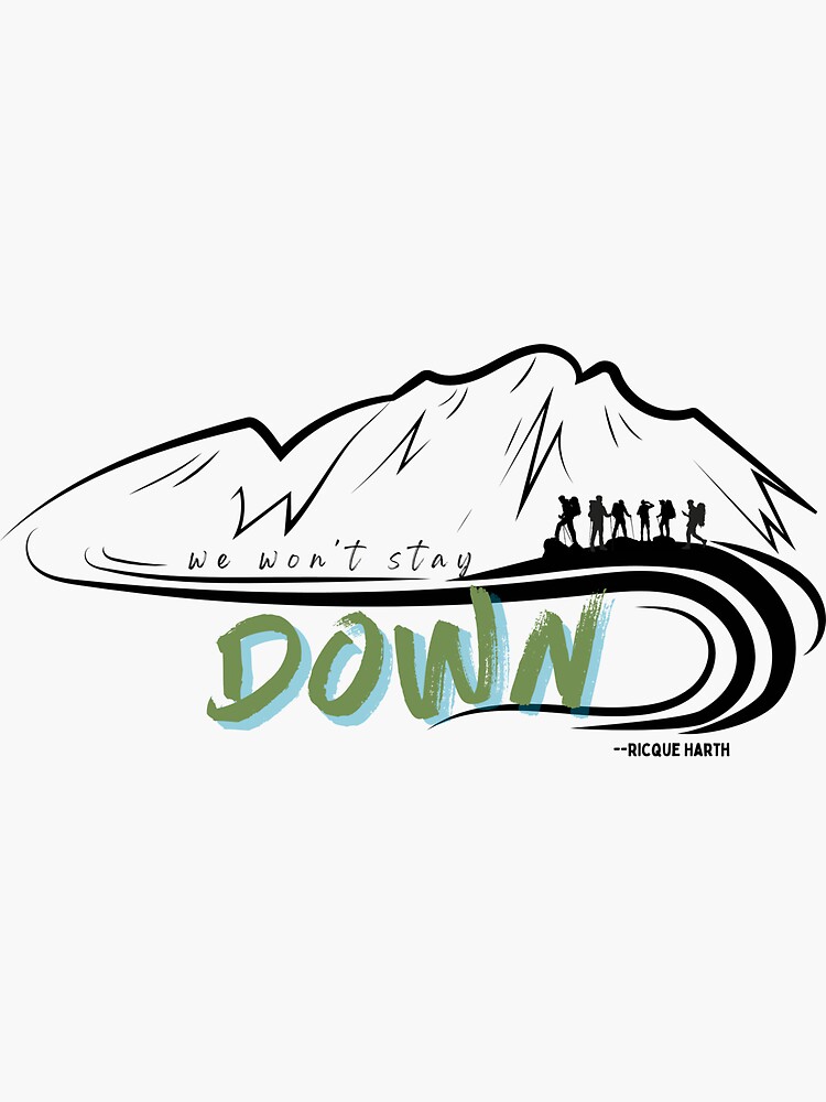 "Always Going Up" Sticker for Sale by Stephanie Nelson | Redbubble