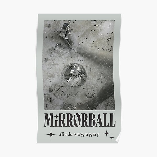 "Mirrorball" Poster for Sale by cherrypunchart | Redbubble